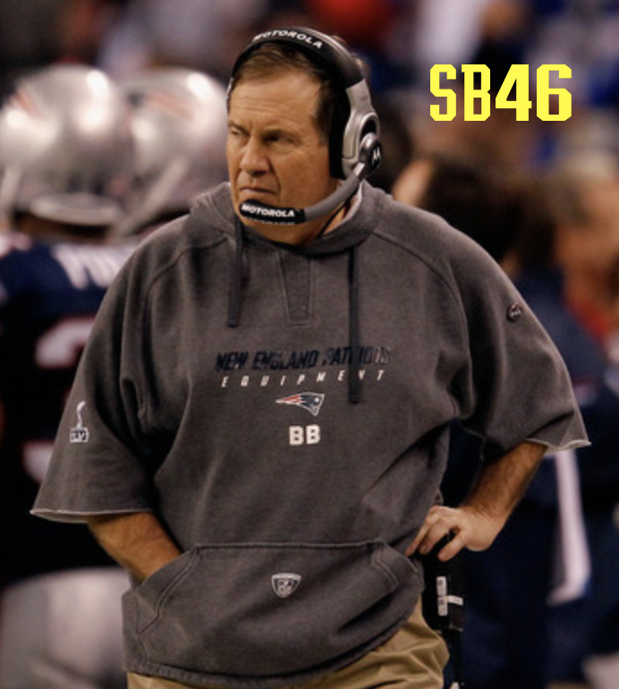 Bill Belichick Hoodie Stats